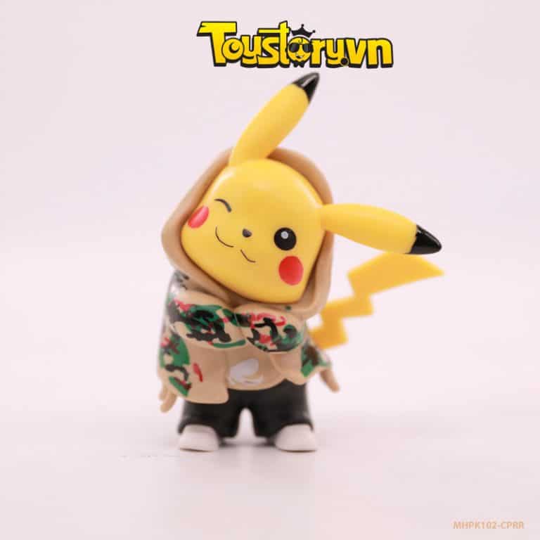 Mô hình Pokemon Pikachu mặc áo khoác MHPK102 - ToyStory.vn