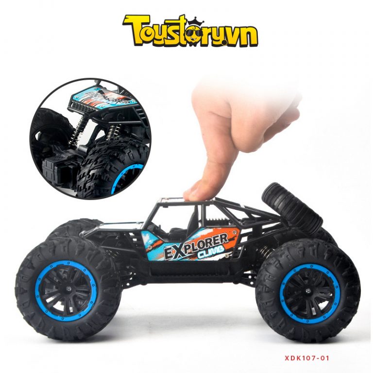 Xe Điều khiển từ xa thể thao địa hình dành cho bé, Pin sạc