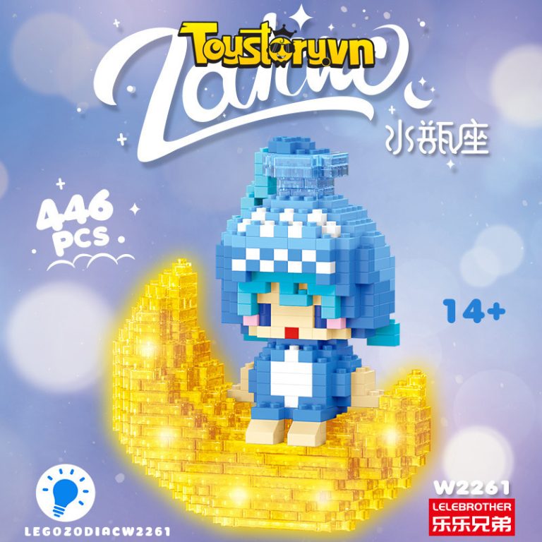 Lego 12 Cung Hoàng Đạo Mini – Cung Thiên Bình có đèn phát sáng