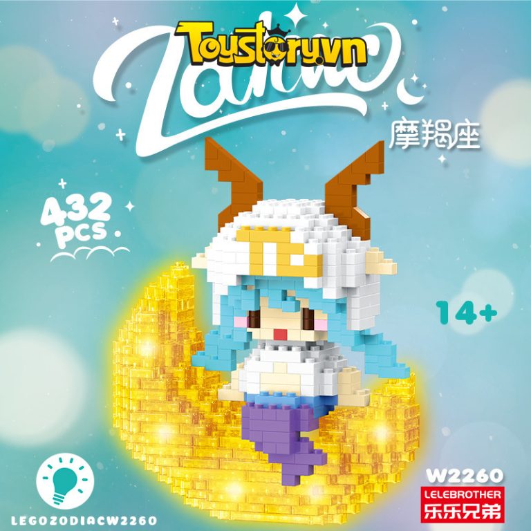 Lego 12 Cung Hoàng Đạo Mini – Cung Thiên Bình có đèn phát sáng