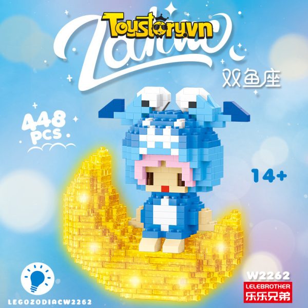 Lego 12 Cung Hoàng Đạo Mini – Cung Thiên Bình có đèn phát sáng