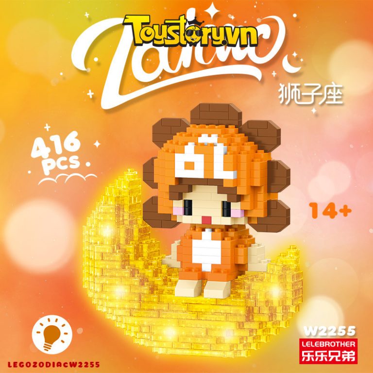 Lego 12 Cung Hoàng Đạo Mini – Cung Thiên Bình có đèn phát sáng