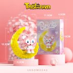 Lego Mini Cáo Lina Bell Mặt Trăng Có Đèn LED phát sáng