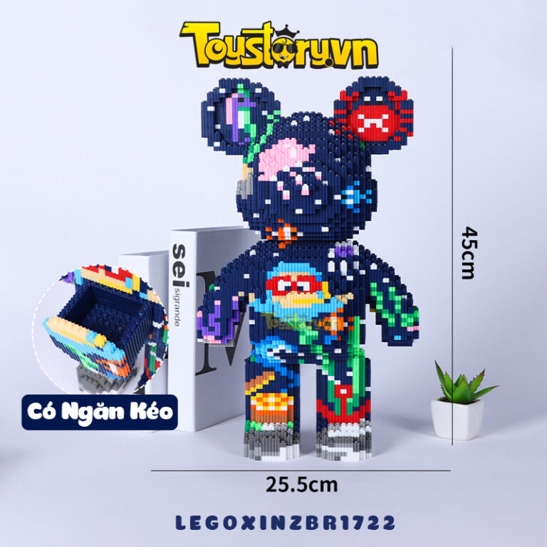 Lego Gấu Bearbrick Jinx là gì ? Gợi ý các mẫu Lego Bearbrick Jinx